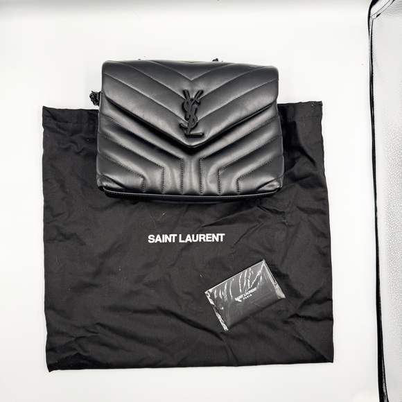 Yves Saint Laurent | Bags | Saint Laurent Ysl Loulou Small Black ...